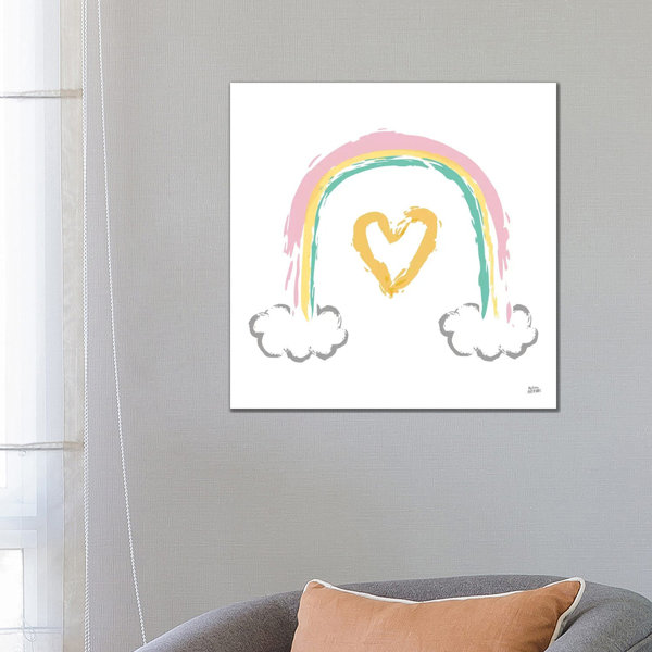 Isabelle & Max Rainbow Dream II by Melissa Averinos - Wrapped Canvas Gallery-Wrapped Canvas ...